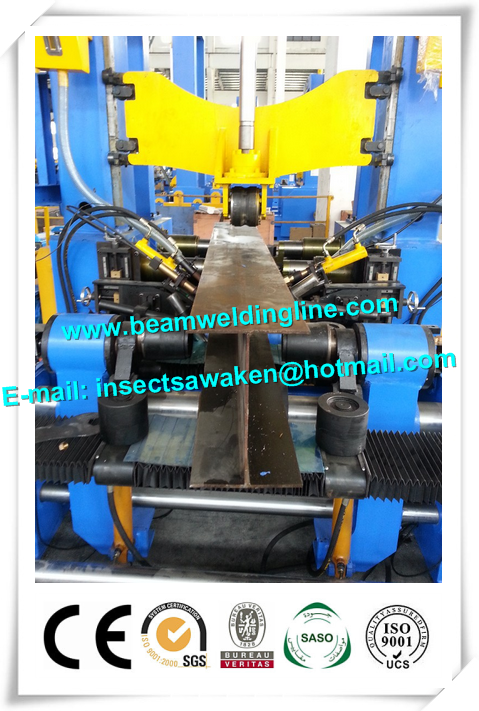 High Efficiency T Beam / H Beam Welding Line Assembling Integrated Machine