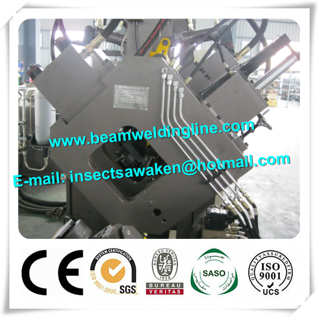 Industrial H Beam Production Line Metal Punching Machine For Sheet ...