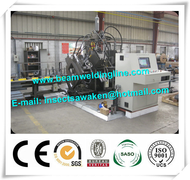 Industrial H Beam Production Line Metal Punching Machine For Sheet ...