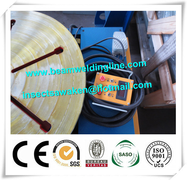 1T advanced Small Welding Positioner equipment , Turntable Weld ...