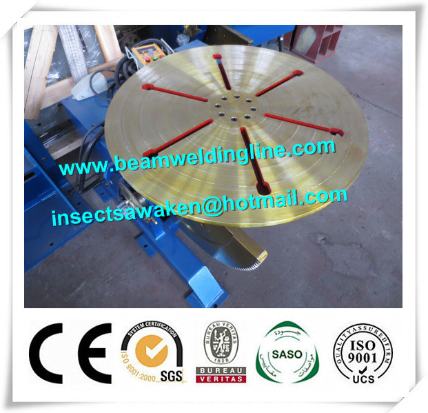 1T advanced Small Welding Positioner equipment , Turntable Weld ...