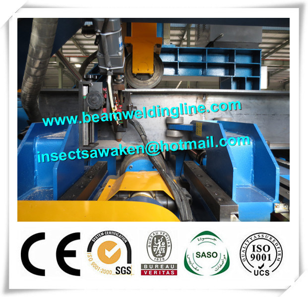 Automatic H Beam Assembling Machine , H Beam Straightening Machine CE / ISO