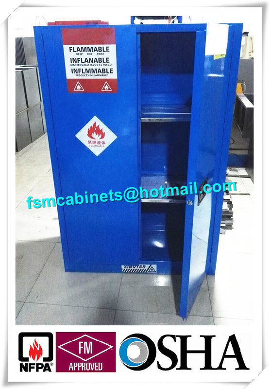 Hazardous Waste Storage Cabinets For Laboratory , Paint Industry Safety ...
