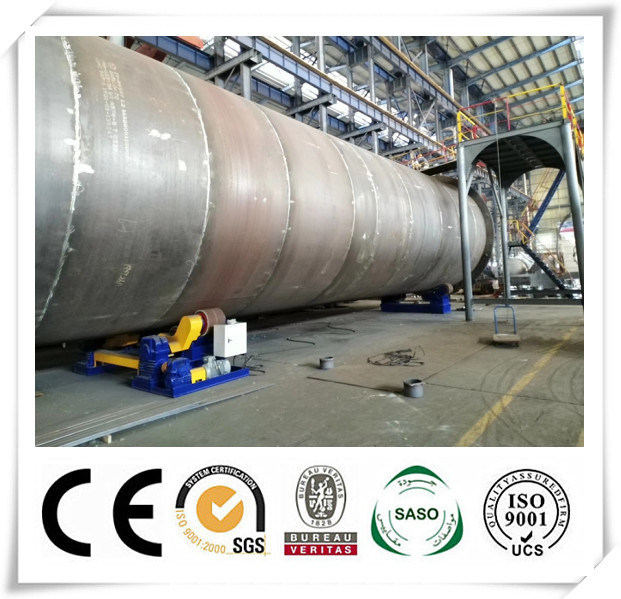 Bogie Type Welding Rotator Machine , Welding Turning Roller 500 Tons