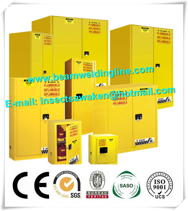 Blue , Red Fire Resistant File Cabinet / Acid Resistant Metal Lab Cabinets
