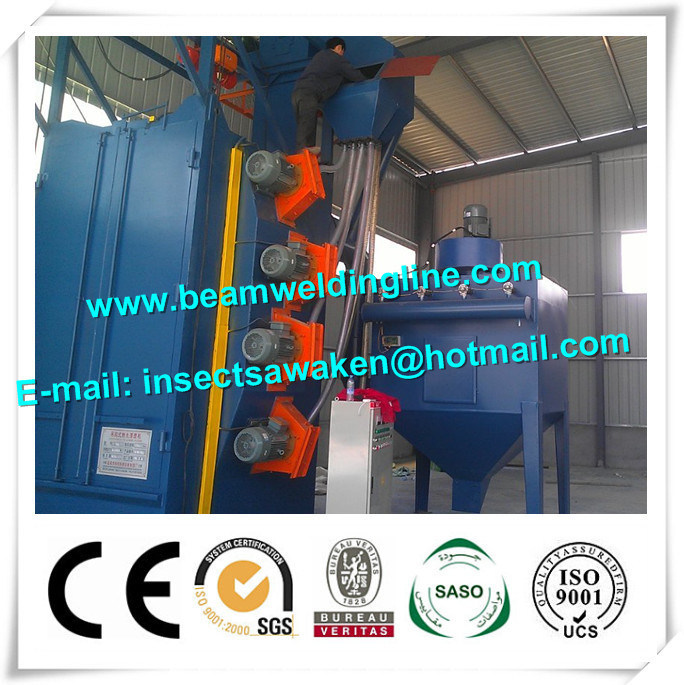 Hook Type Steel Tube Shot Blasting Machine For Casting And Forging