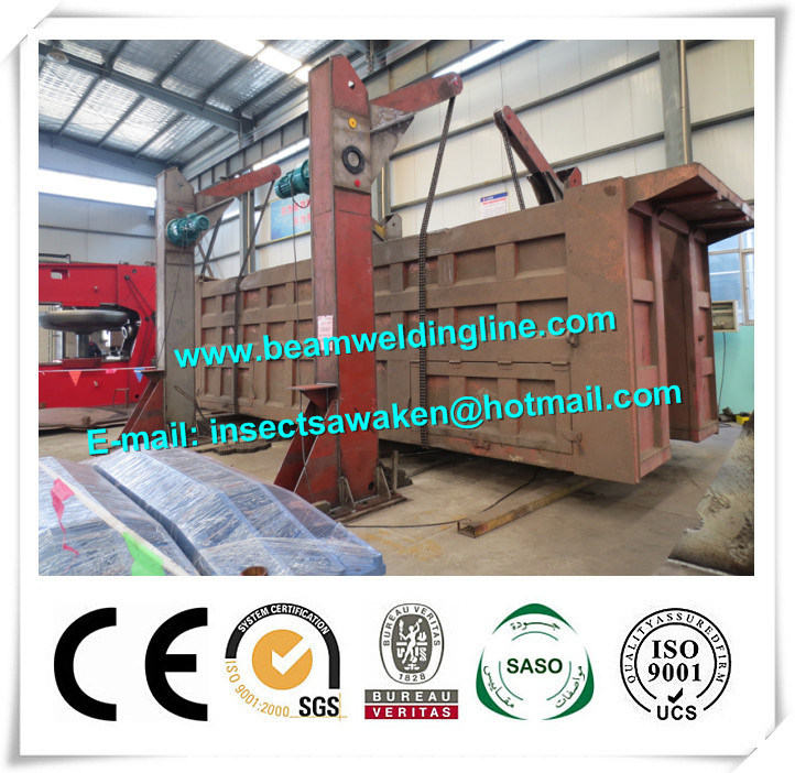 Chain Type Turning Machine Box Beam Production Line Chain Overturn Machine