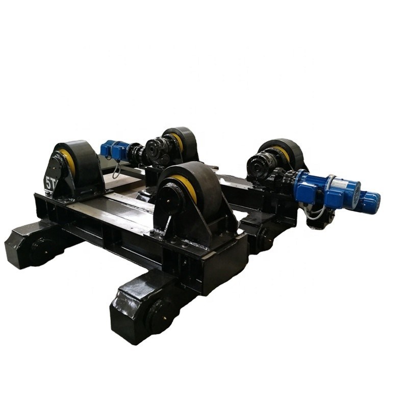 Motorized Travel 5T Pipe Welding Rotator PU Wheel Conventional Tank ...