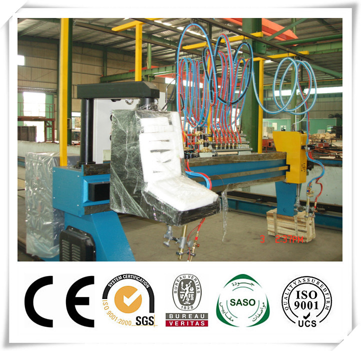 Light Steel Construction H Beam Welding Line 380v 50hz