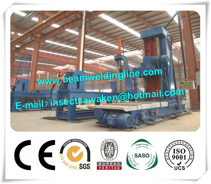 DX Series H Beam End Face Milling Machine / Surface Milling Machine ...