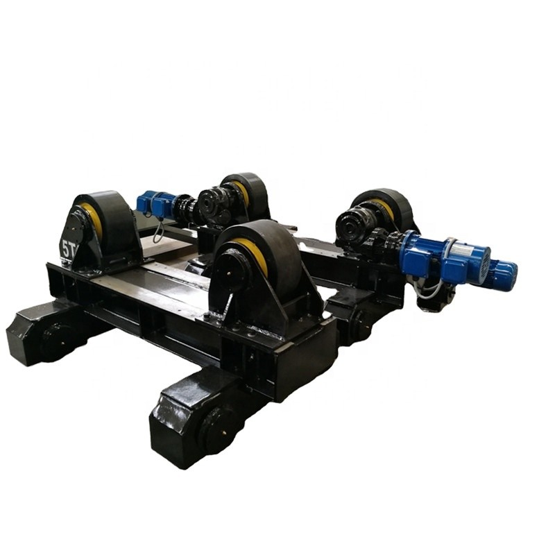 Motorized Travel 5T Pipe Welding Rotator PU Wheel Conventional Tank ...